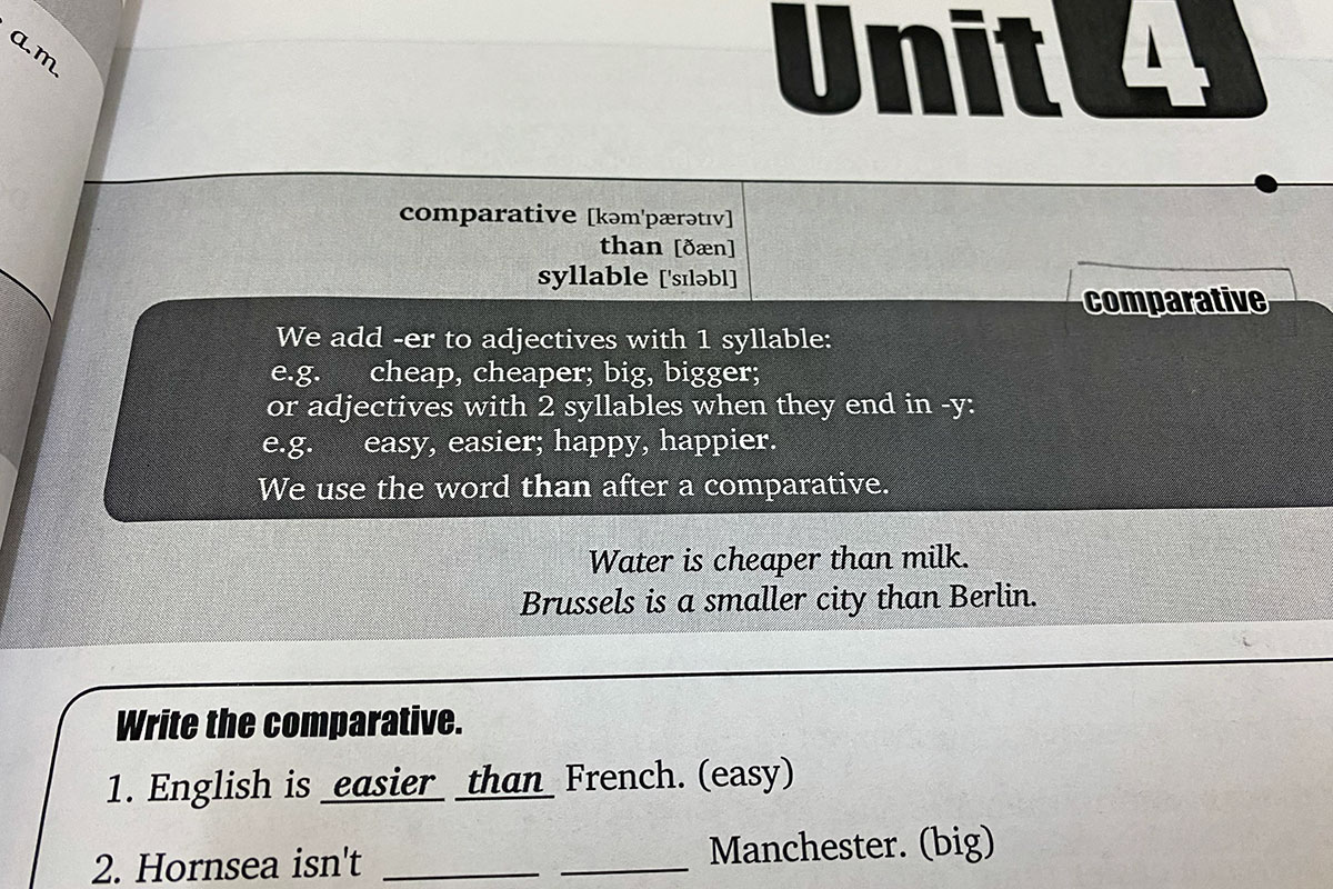 DME Book2 Unit4の授業風景！セブ留学のマンツーマンレッスンの様子です。